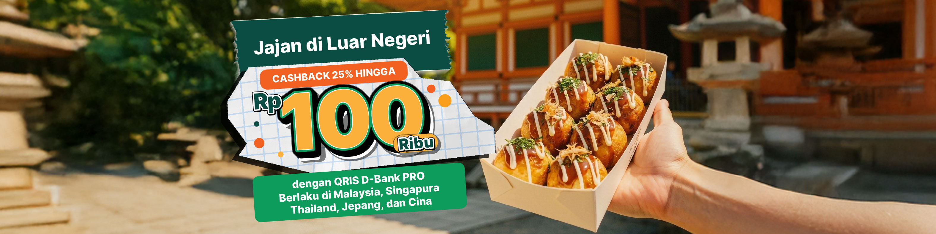 Cashback 25% hingga Rp100 Ribu QRIS Lintas Negara