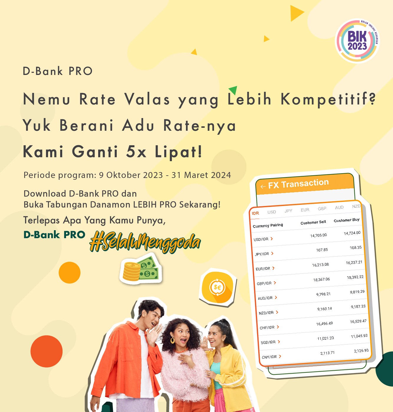 Program D-Bank PRO Competitive FX Rate | Bank Danamon